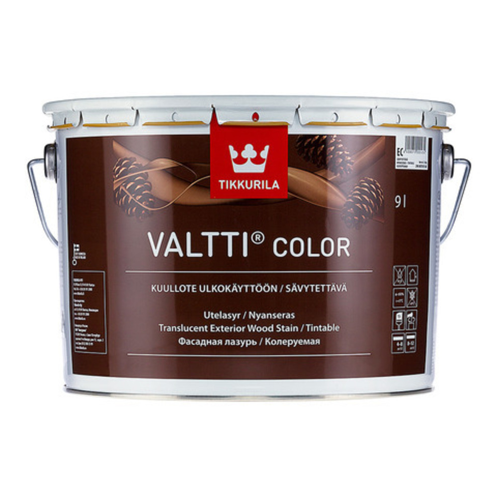 Антисептик Tikkurila Valtti Color Extra бесцветный 18 л — купить в ...