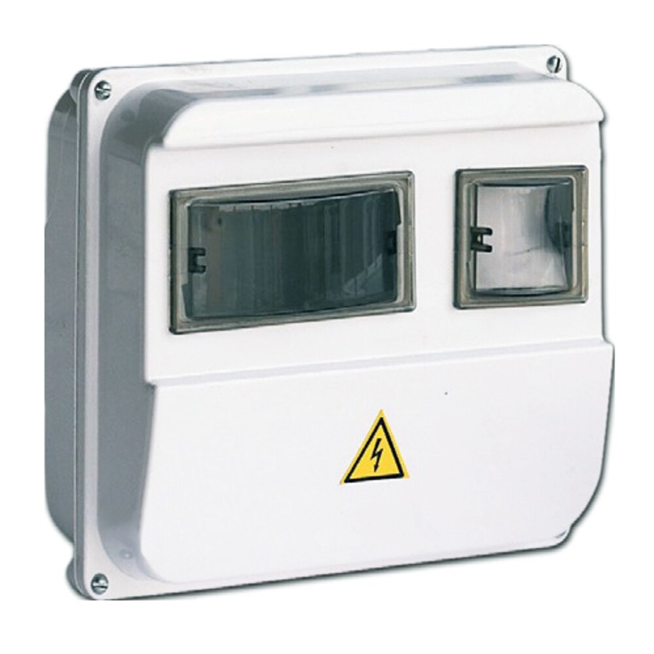 Щит распределительный встраиваемый IEK ЩУРн-П 1/3 пластиковый IP55 3 модуля 224х270х110,3 мм ...