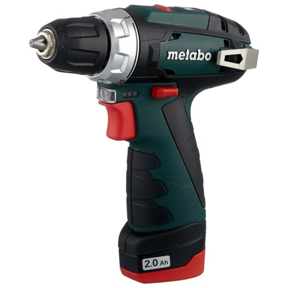 Шуруповерт Metabo PowerMaxx BS Basic LC40 12В 2х2Ач Li-Ion (600984000 ...
