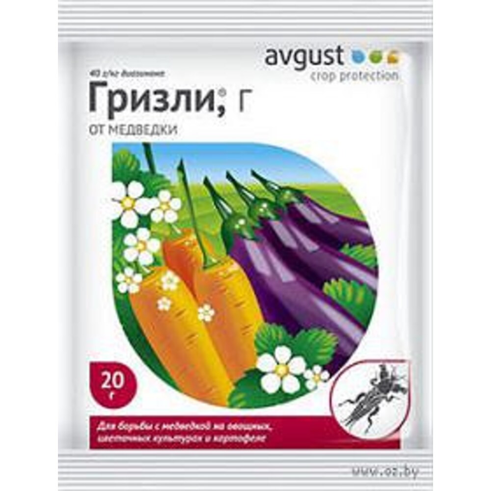 Средство для защиты картофеля Гризли от медведки 100г (Россия) — купить ...