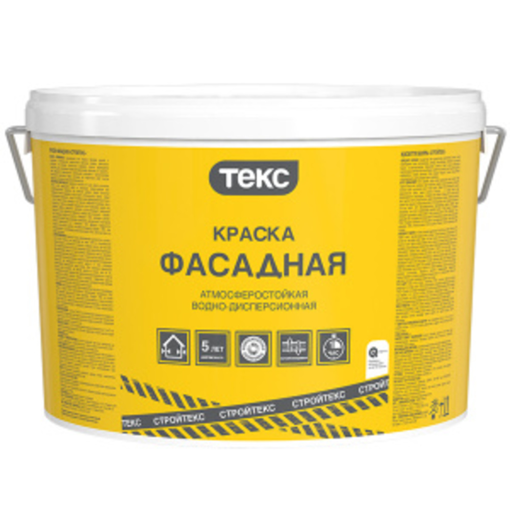 Краска водно-дисперсионная акрилатная фасадна Текс Стройтекс основа D 9 ...