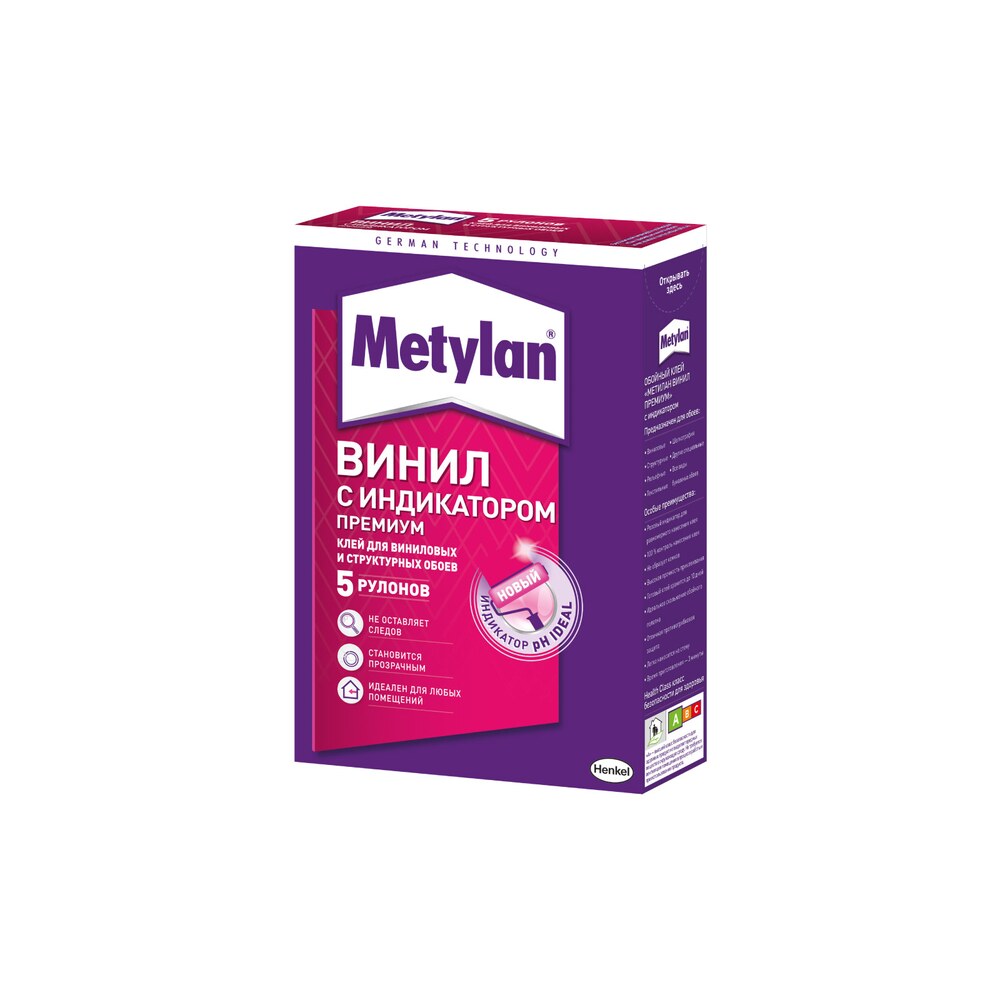 Клей для виниловых обоев Metylan премиум 150 г (1430090) — купить в ...