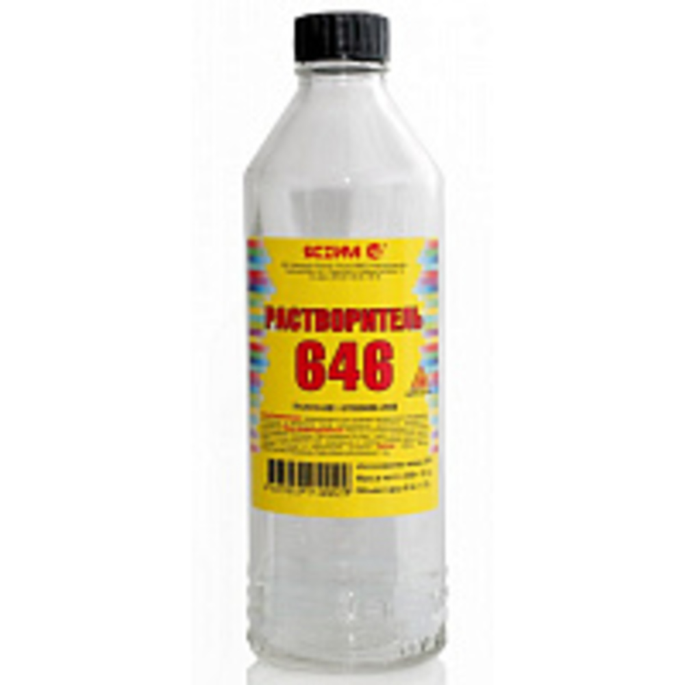 Растворитель 646 0,5 л — купить в Петровиче в Санкт-Петербурге: цена за ...