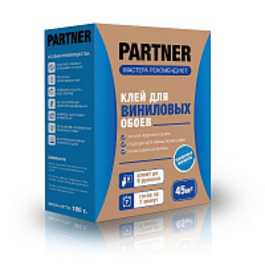 Клей для виниловых обоев Partner 180 г — купить в Петровиче в Санкт ...