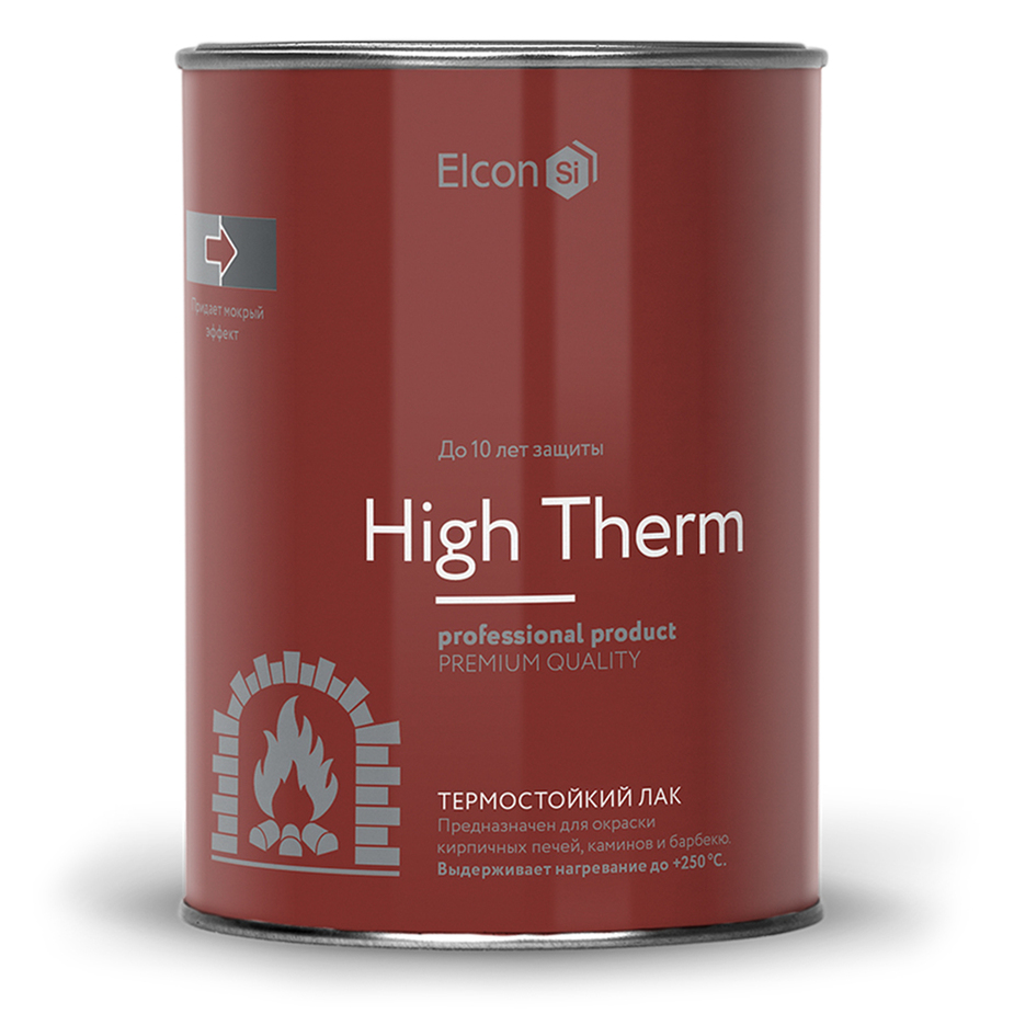 Лак термостойкий Elcon 0,8 кг до 250 °С 1 л — купить в Петровиче в ...