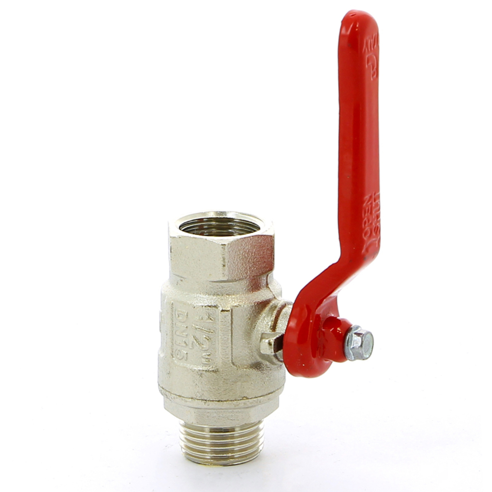 Кран шаровой Itap Ideal 1/2 ВР(г)х1/2 НР(ш) бабочка — купить в Санкт-Петербурге: цены ...