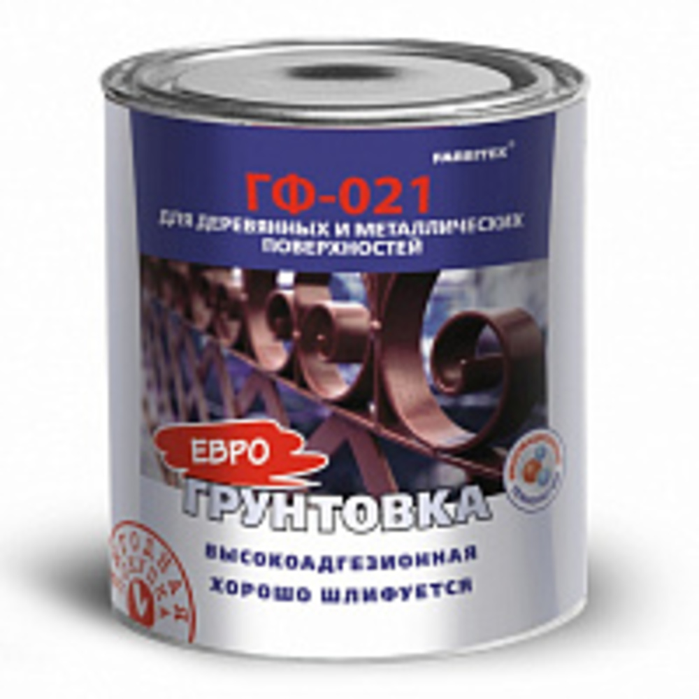 Грунтовка ГФ-021 Farbitex красно-коричневая 1,8 кг — купить в Петровиче ...
