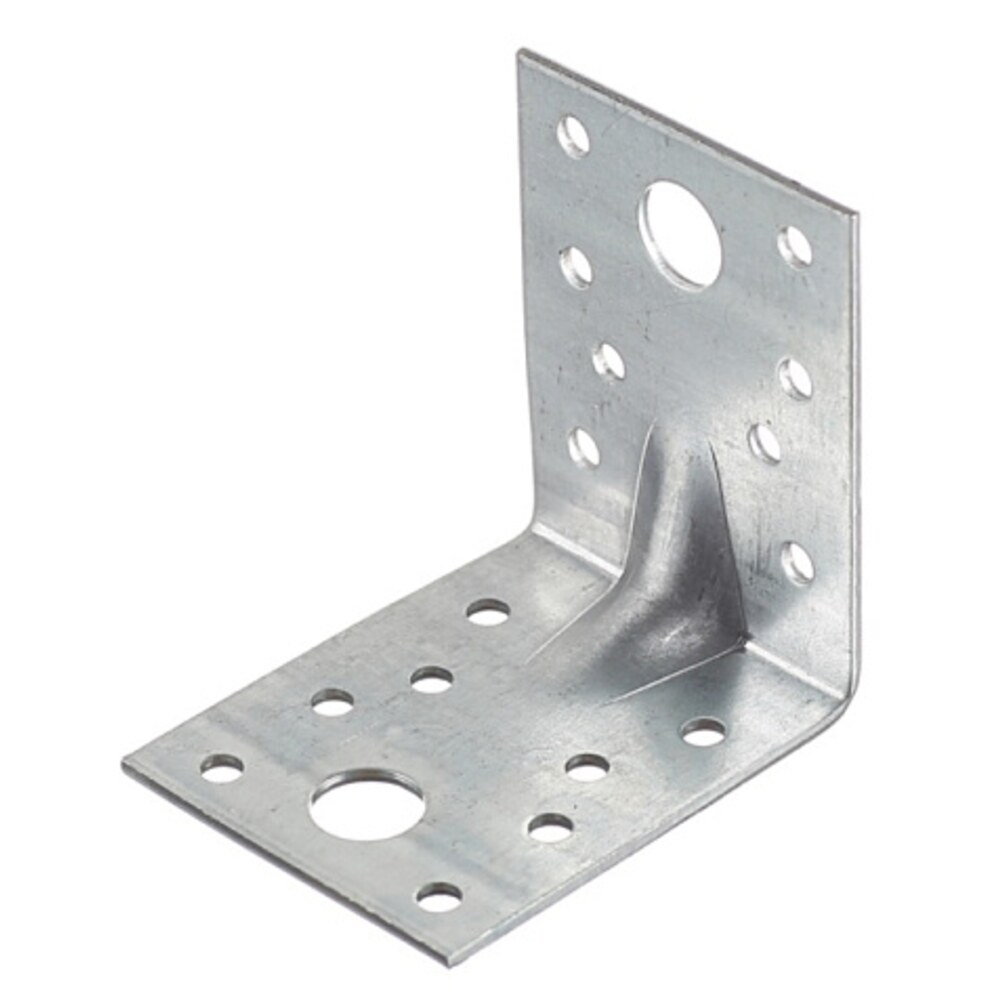 Уголок крепежный усиленный 70х70х55х2 мм оцинкованный — купить в Санкт ...