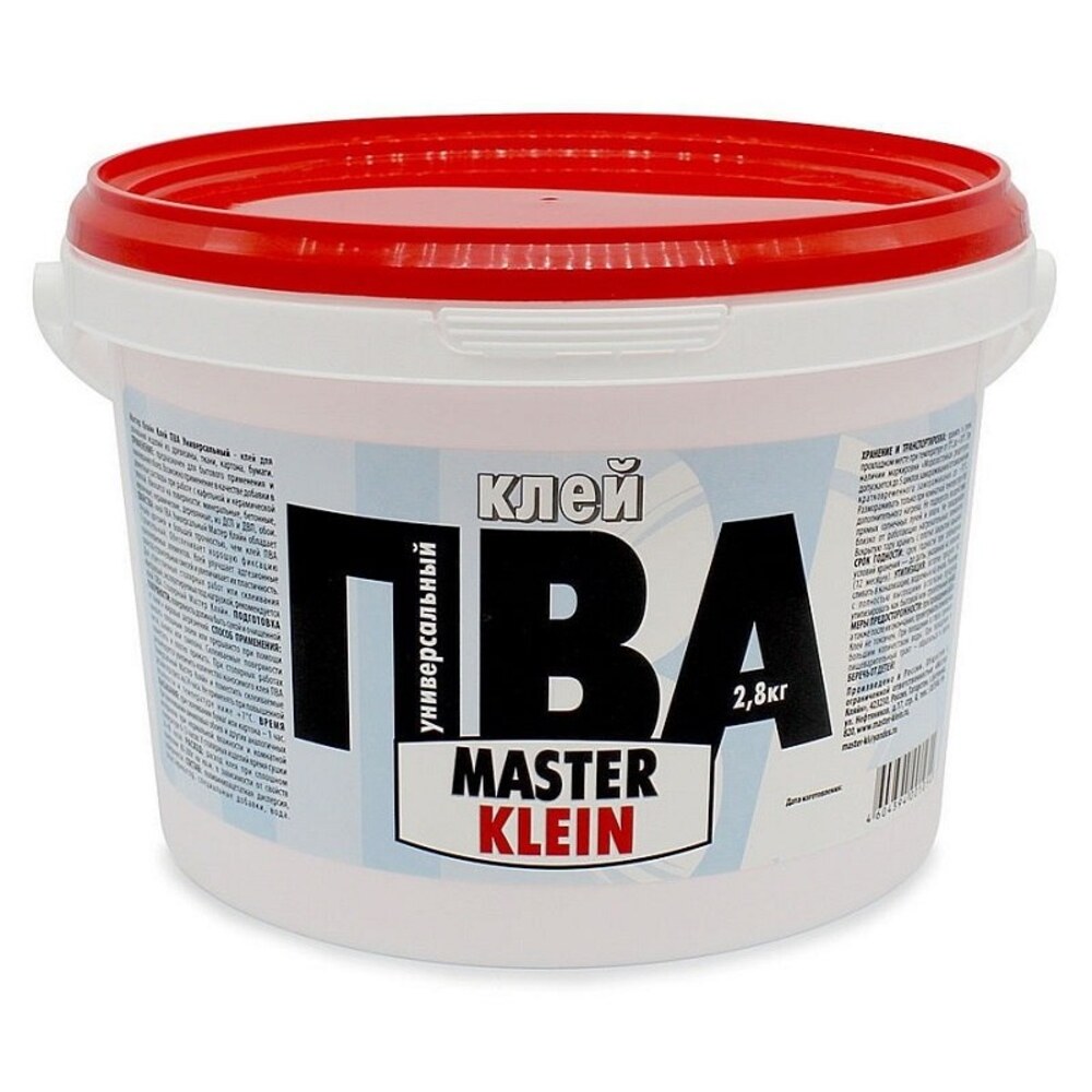 Клей ПВА Master Klein универсальный 2,8 кг — купить в Санкт-Петербурге ...