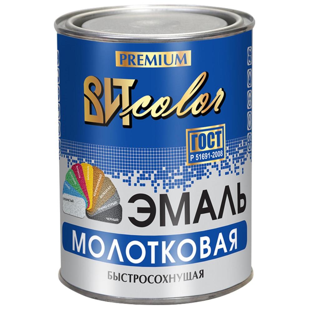 Эмаль с молотковым эффектом ВИТcolor шоколад 0,8 кг — купить в ...