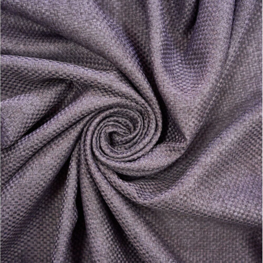 Штора портьерная рогожка блэкаут 135х260см, сиреневый — купить в ...