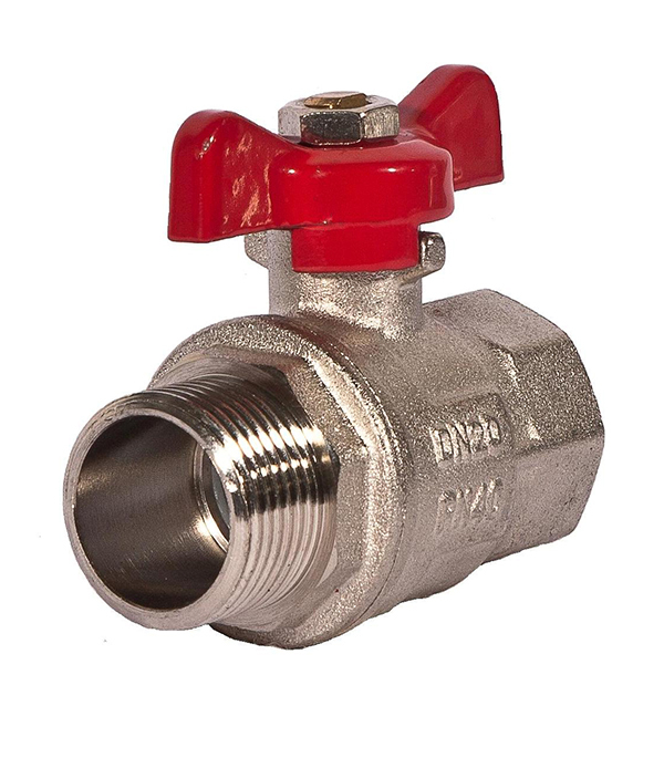 Кран шаровый 1" в/н бабочка Royal Thermo Optimal — купить в Петровиче в ...