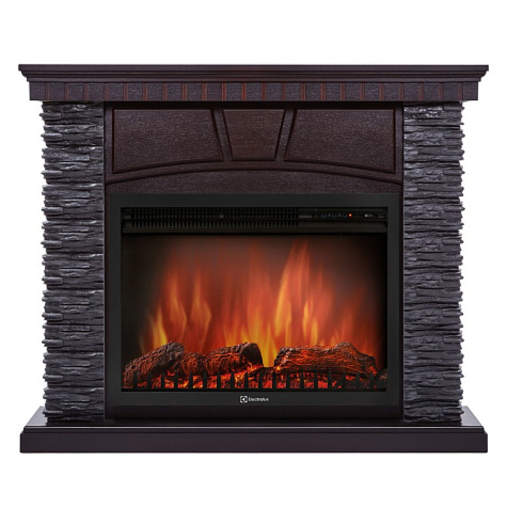 Очаг электрический Electrolux EFP/P-3020LS с порталом Porto 30, камень ...