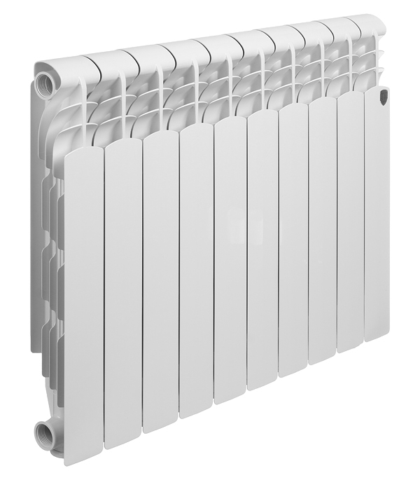 Алюминиевый радиатор Royal Thermo Revolution 500 1" 10 секций — купить ...