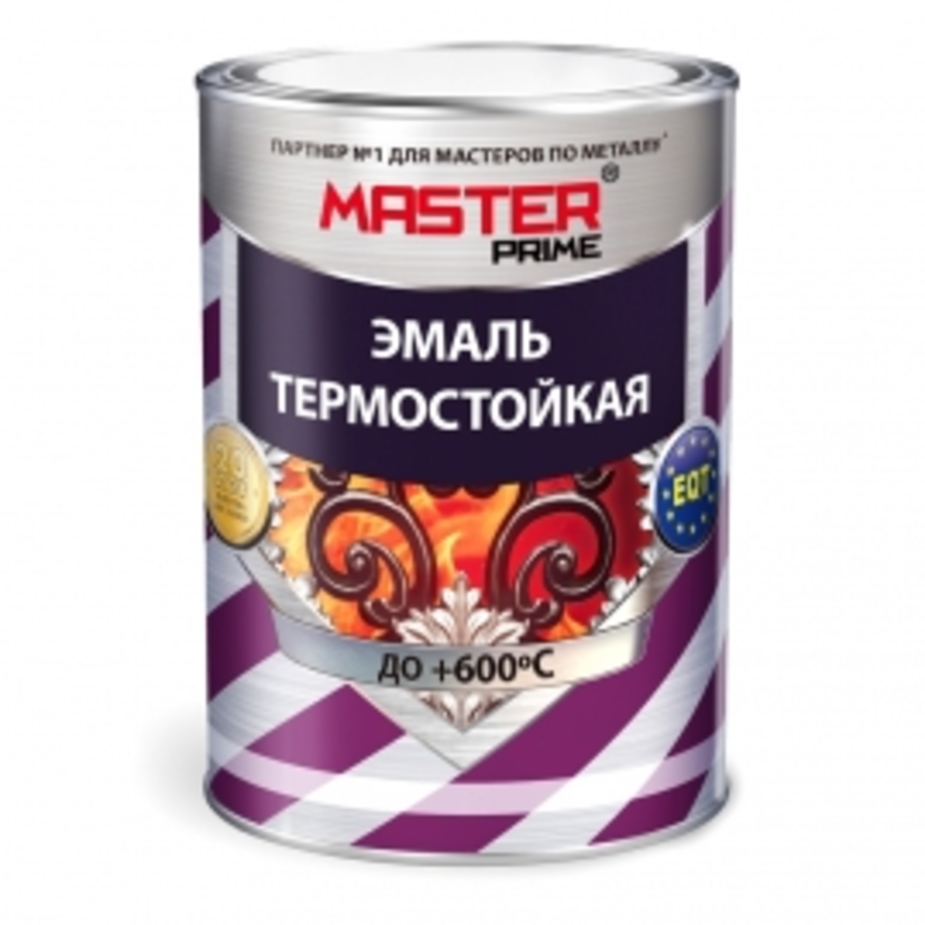 Эмаль термостойкая Master Prime черная 0,4 кг — купить в Петровиче в ...