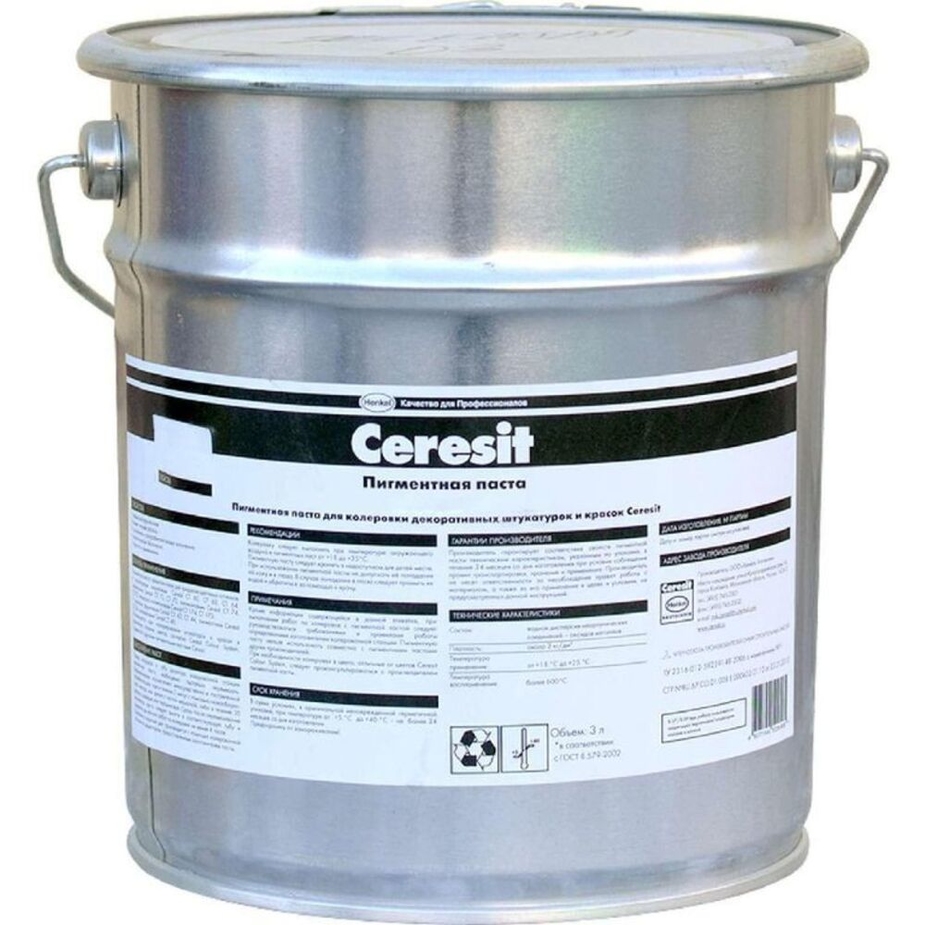 Пигмент Ceresit белый 01 3 л — купить в Петровиче в Москве: цена за ...