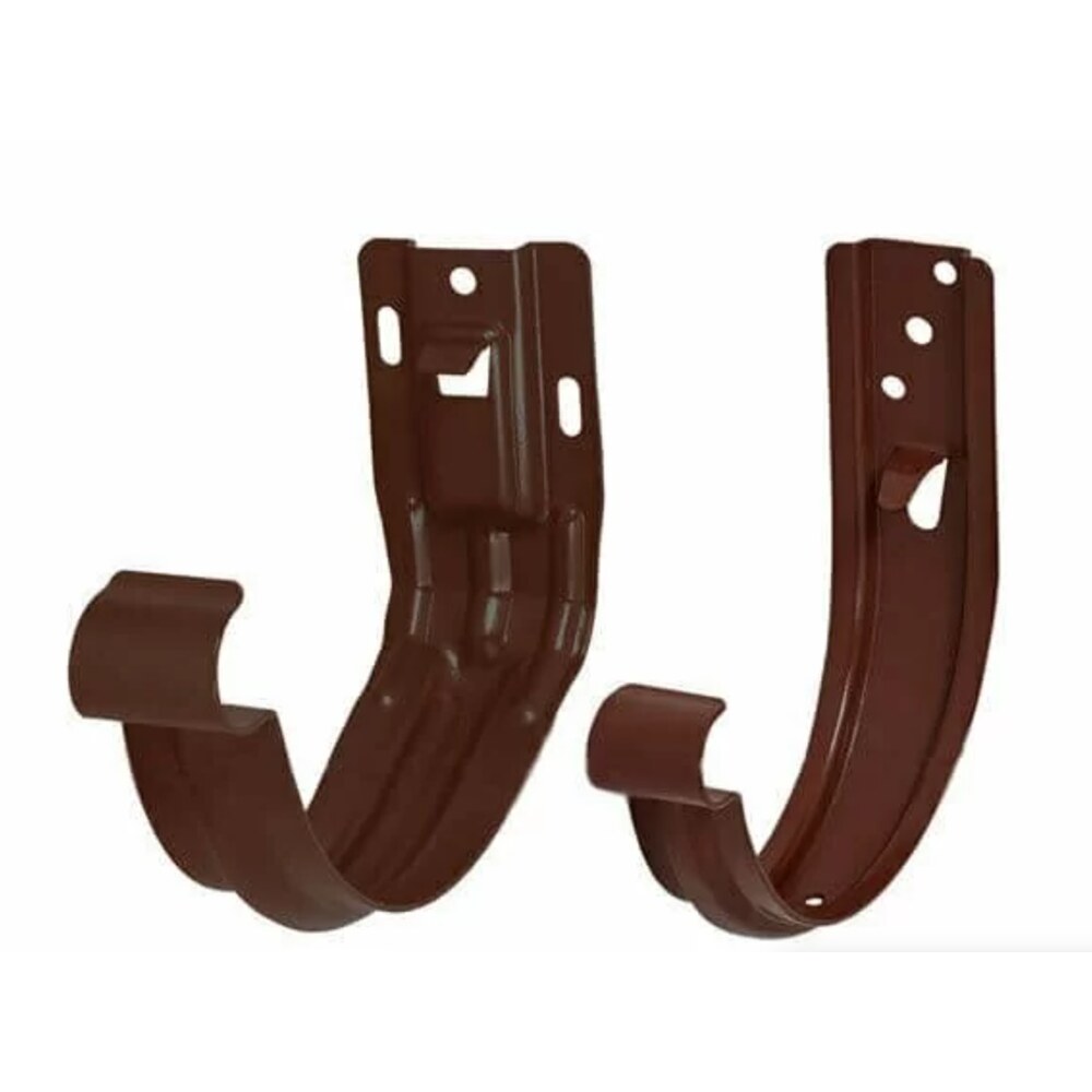 Кронштейн желоба длинный Аквасистем d125 мм RAL 8017 матовый — купить в ...