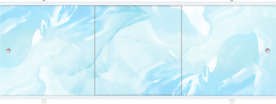 Экран под ванну пластиковый Метакам Премиум 168 см голубой — купить в ...