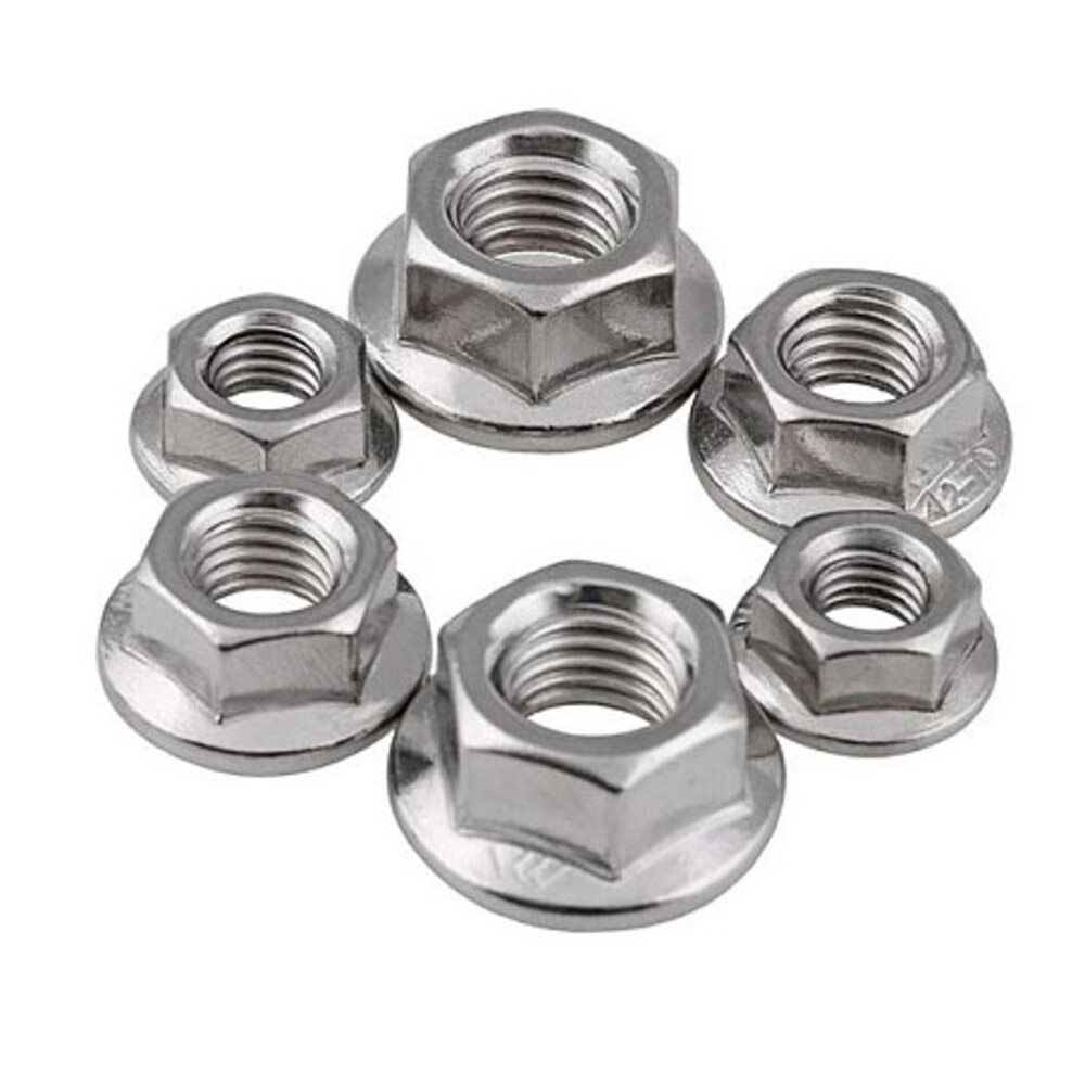 Гайка шестигранная с фланцем М10 DIN6923 (18 шт) — купить в Санкт ...