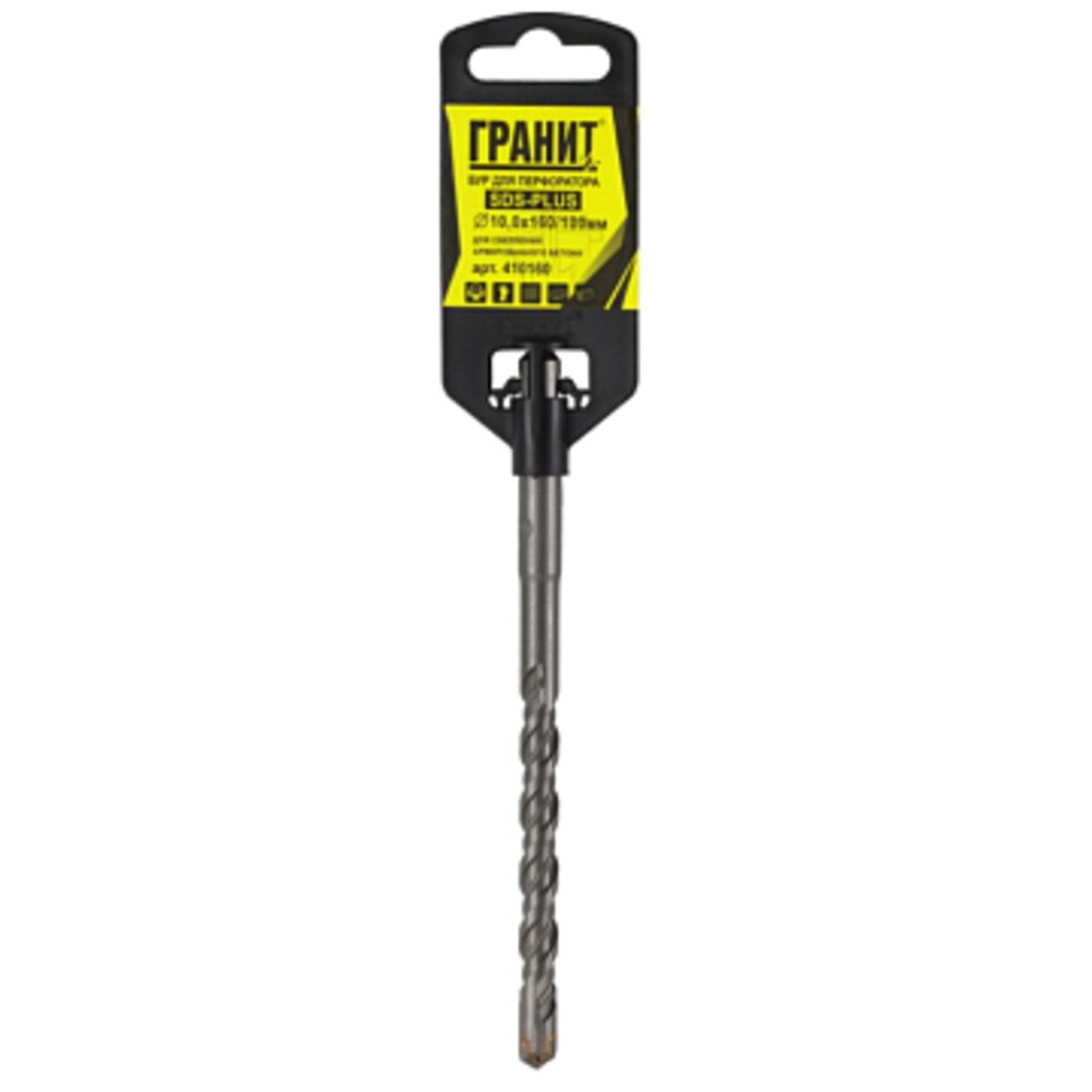 Бур Гранит Quadro-X SDS-plus 10х160х100 мм 410160 — купить в Санкт ...