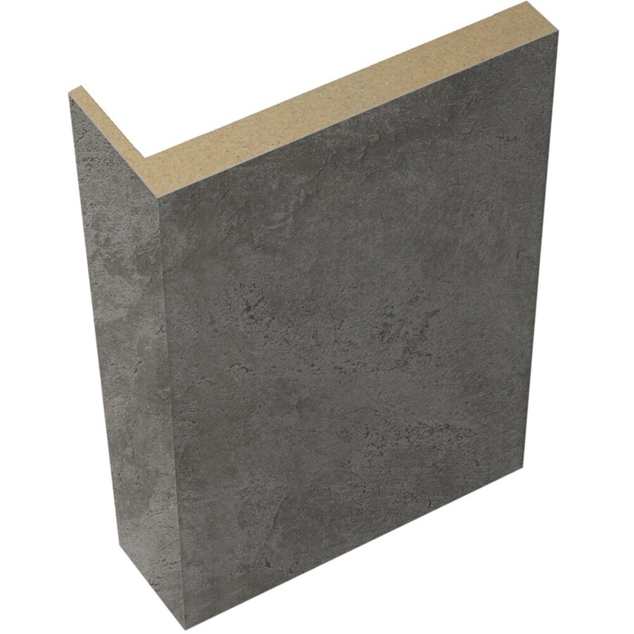 Наличник ВДК телескопический экошпон бетон тёмный 2150х70х10 мм (1 шт ...