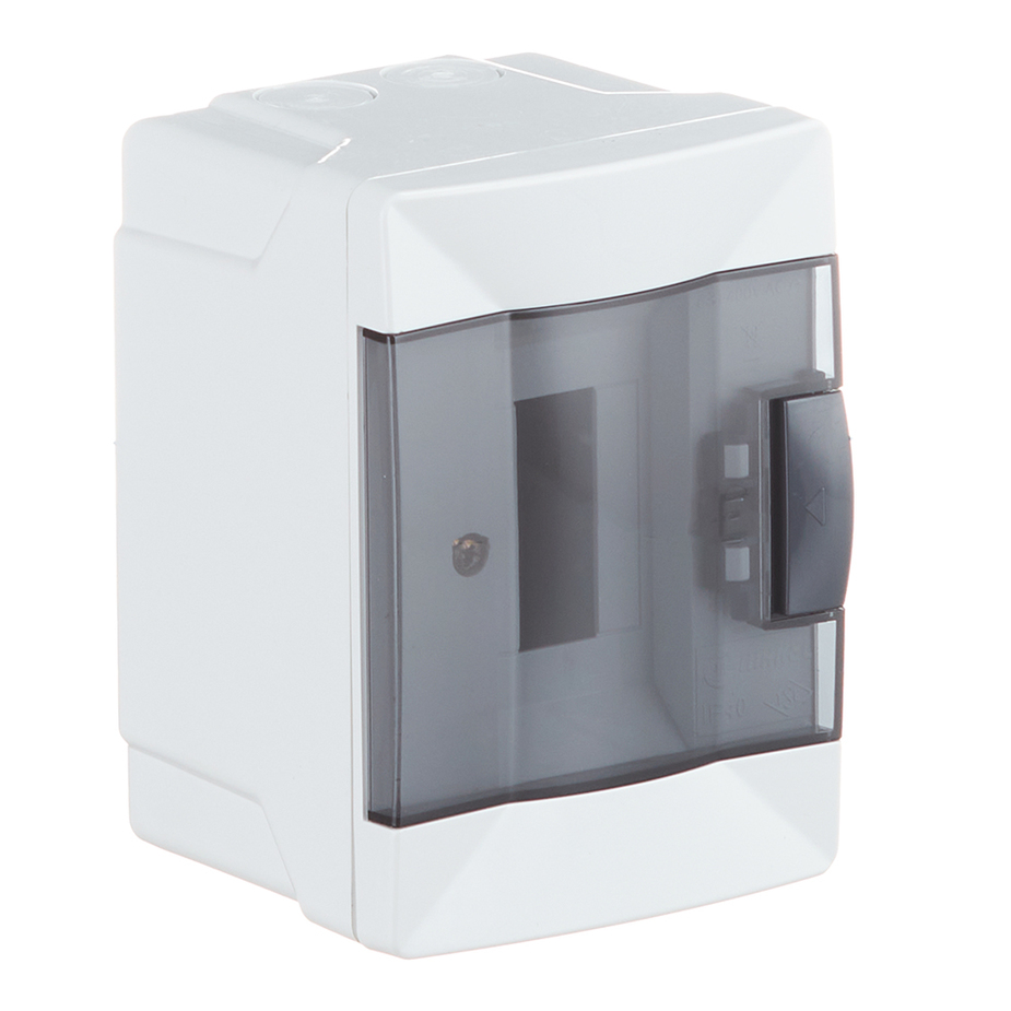 Щит распределительный навесной Makel ЩРН-П-4 пластиковый IP40 2 модуля белый — купить в ...