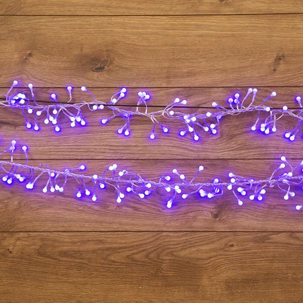 Гирлянда светодиодная Neon-Night Мишура синяя 6 м (303-613) — купить в ...