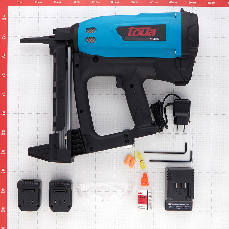 Гвоздезабивной пистолет газовый Toua (GSN50E) 7,2В 1,5Ач Li-Ion — купить в Петровиче в Санкт ...