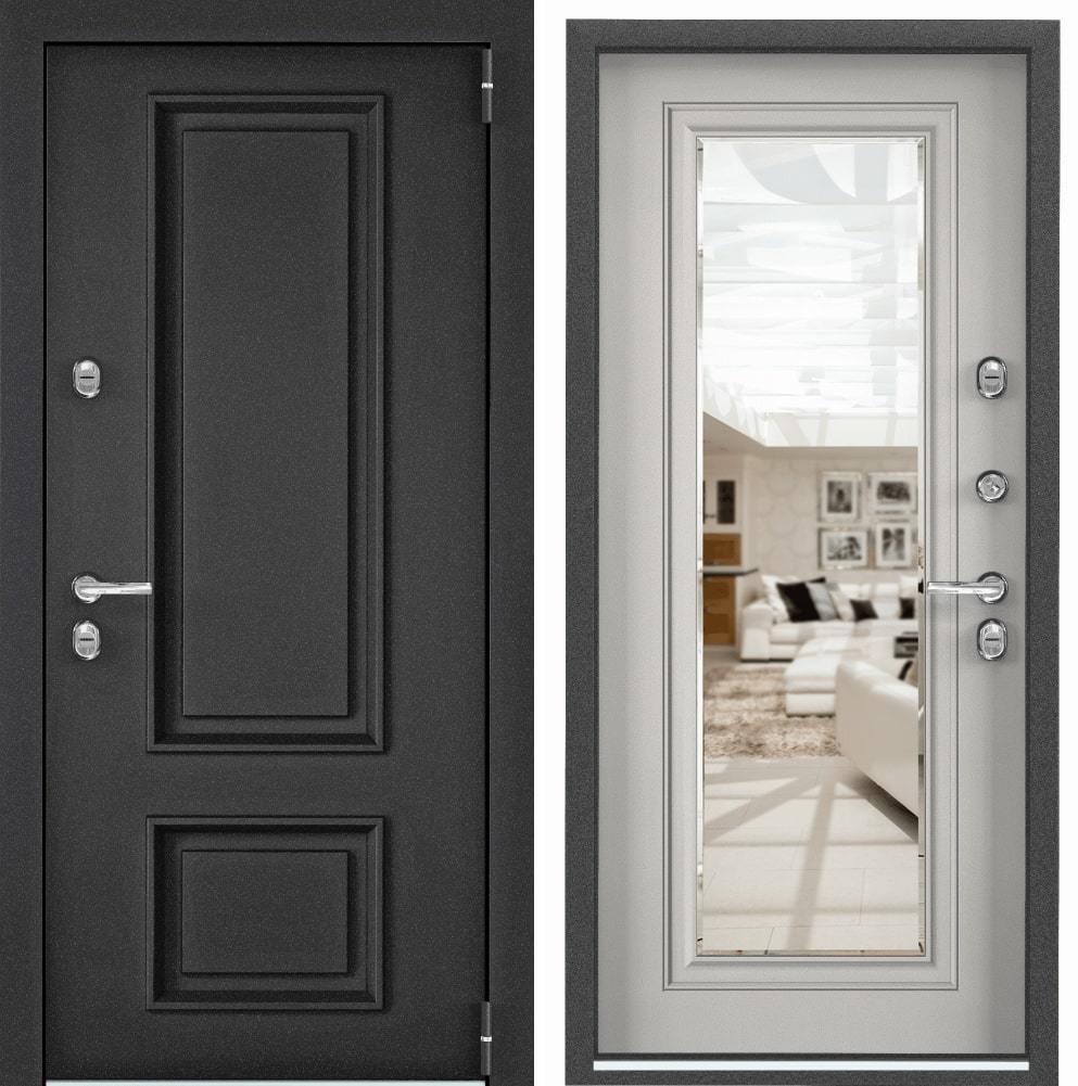 Дверь входная Torex Snegir Pro FL 950x2050 мм темно-серый букле графит ...