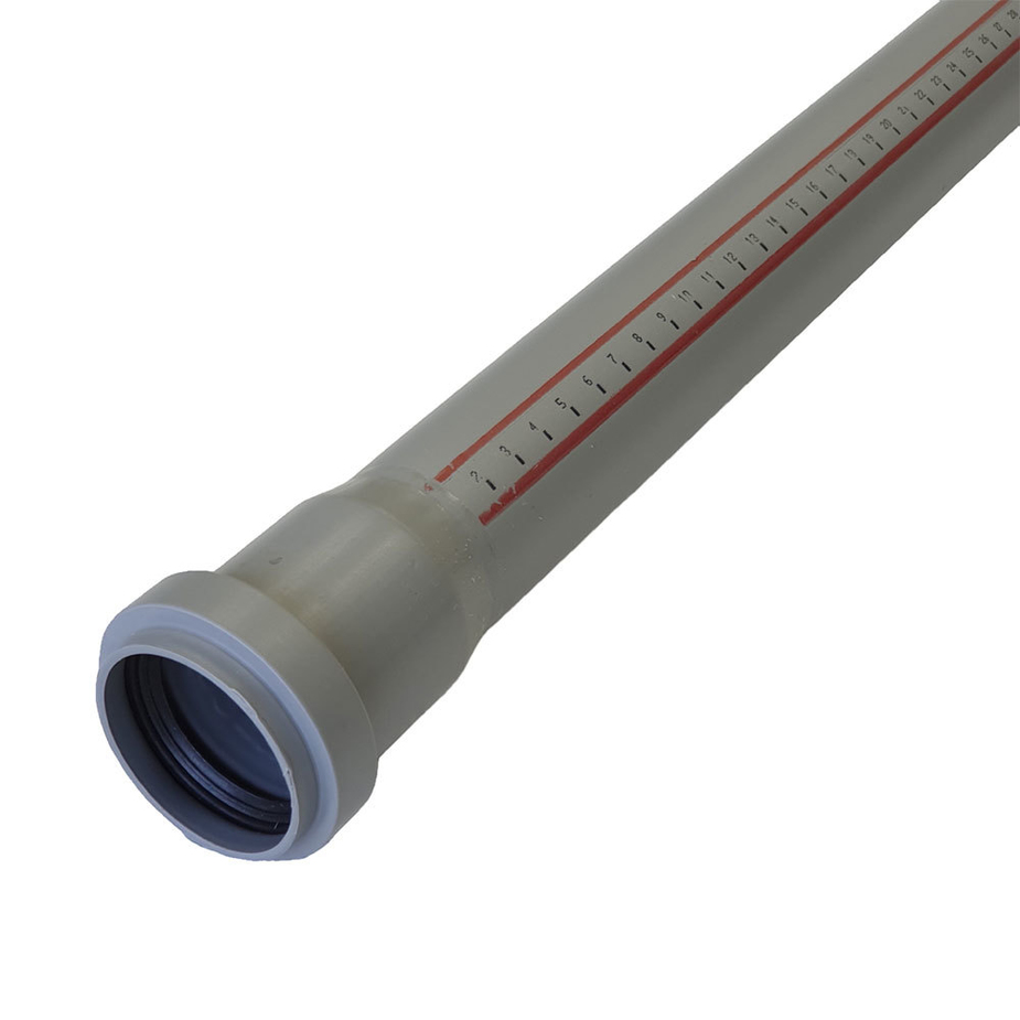 Труба канализационная Ostendorf HTEM d40x1000 мм пластиковая для ...