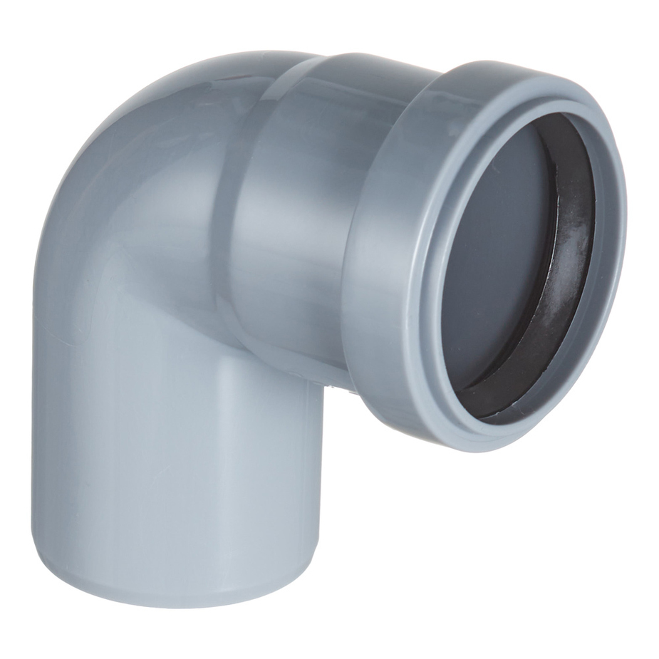 Отвод Valfex d50 мм 87° пластиковый для внутренней канализации — купить в Петровиче в Санкт ...