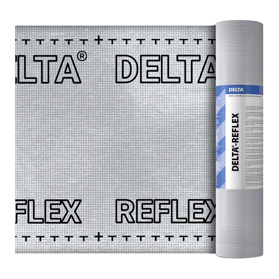 Пароизоляция теплоотражающая Delta Reflex 180 г/м2 75 кв.м — купить в ...