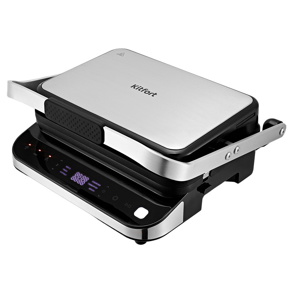 Электрогриль 2 в 1 Kitfort КТ-1682 черный — купить в Санкт-Петербурге ...