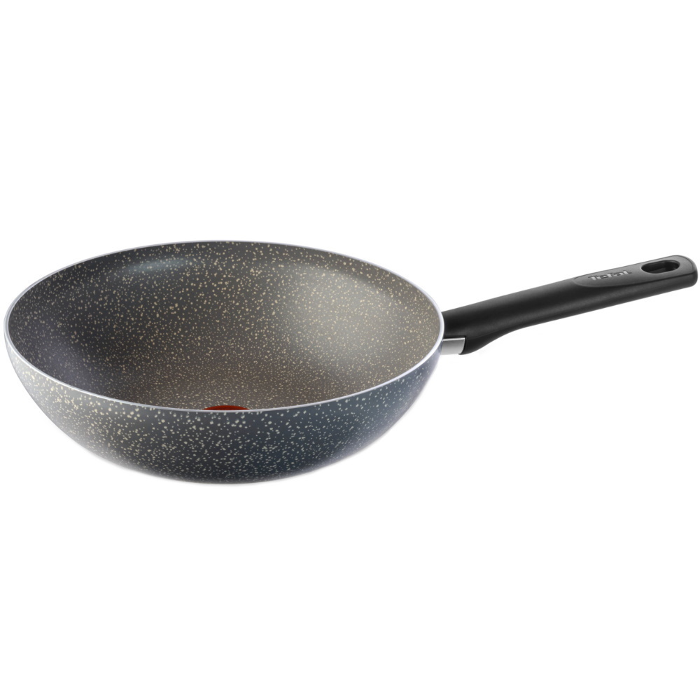 Сковорода-вок Tefal Natural Cook d28 см алюминий с антипригарным ...