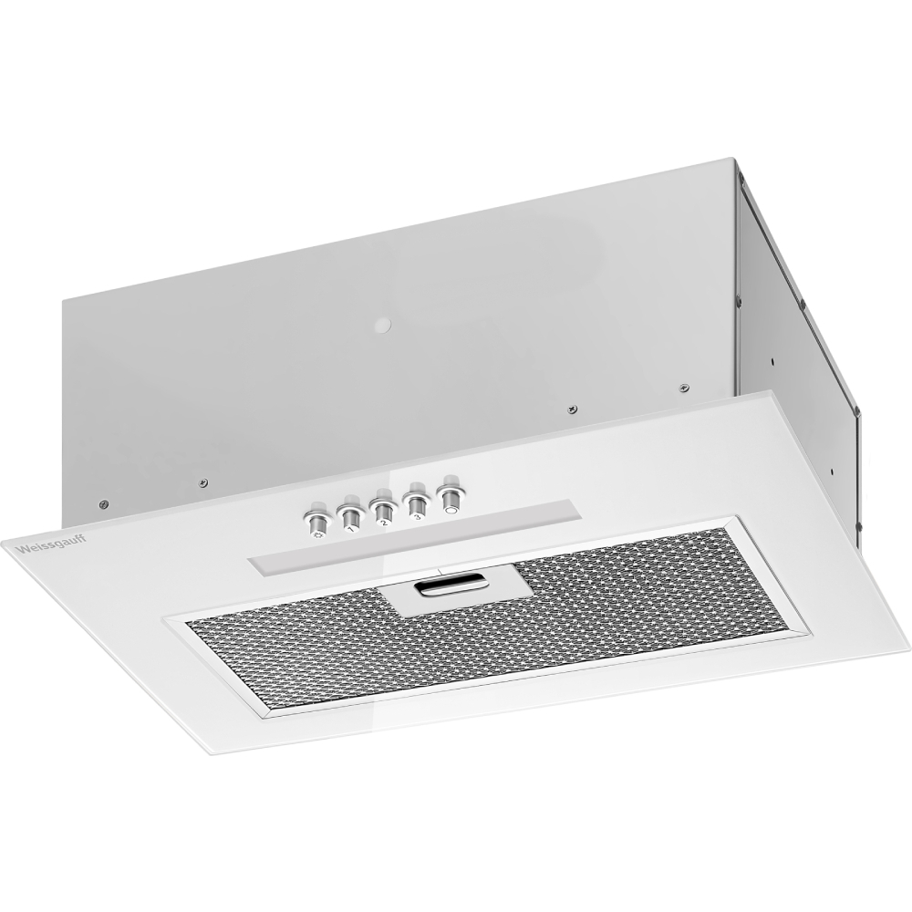Кухонная вытяжка встраиваемая Weissgauff Aura 45 см белая (Aura 450 WH ...