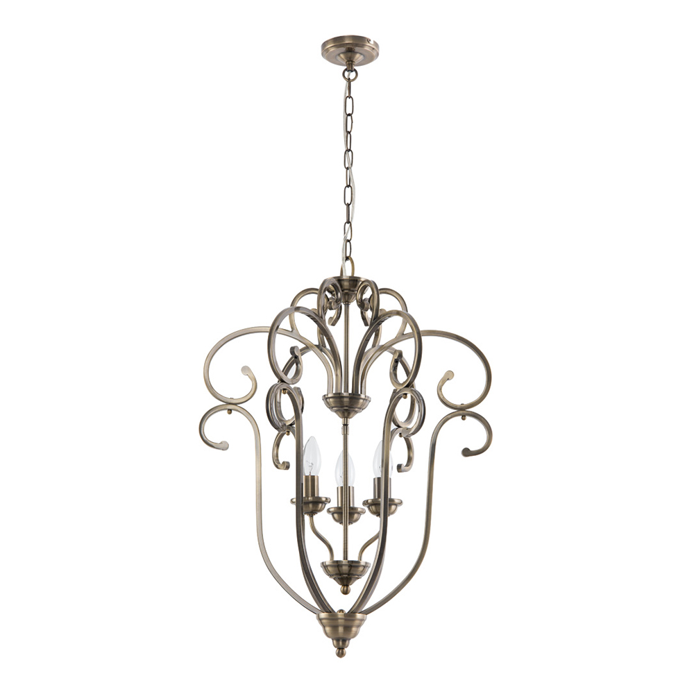 Люстра подвесная ARTE LAMP RAVENNA (A8033SP-3AB) E14 60 Вт 220 В IP20 ...