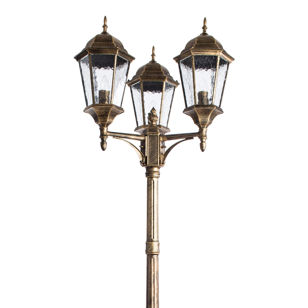 Светильник уличный напольный ARTE LAMP GENOVA (A1207PA-3BN) E27 75 Вт ...