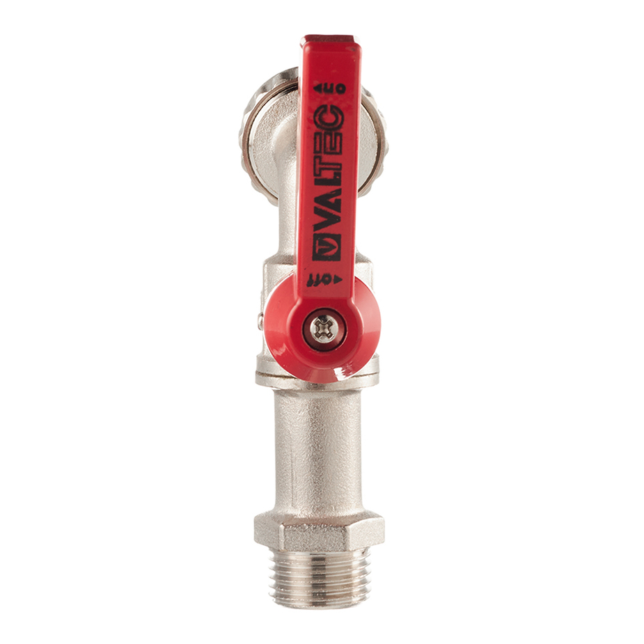 Кран шаровой латунный VALTEC (VT.051.N.04) 1/2 НР(ш) х 1/2 НР(ш) ручка ...