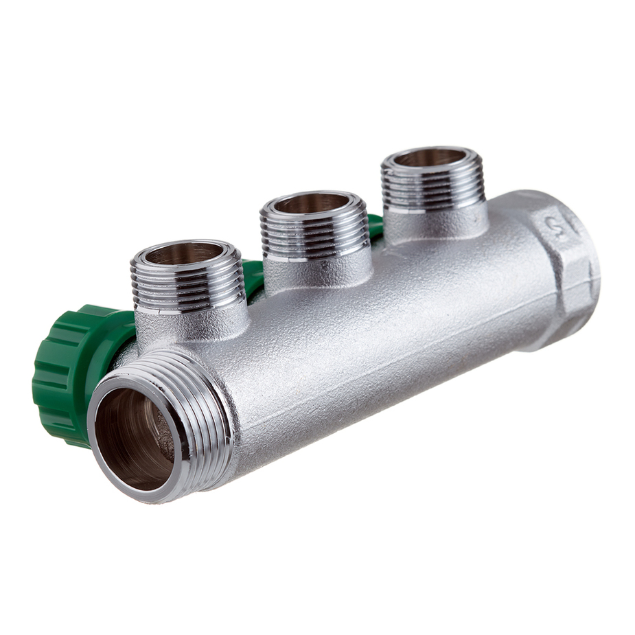 Коллектор Far (FK 3822 134 TP) 1 ВР(г) х 3 выхода 3/4 НР(ш) х 1 НР(ш ...