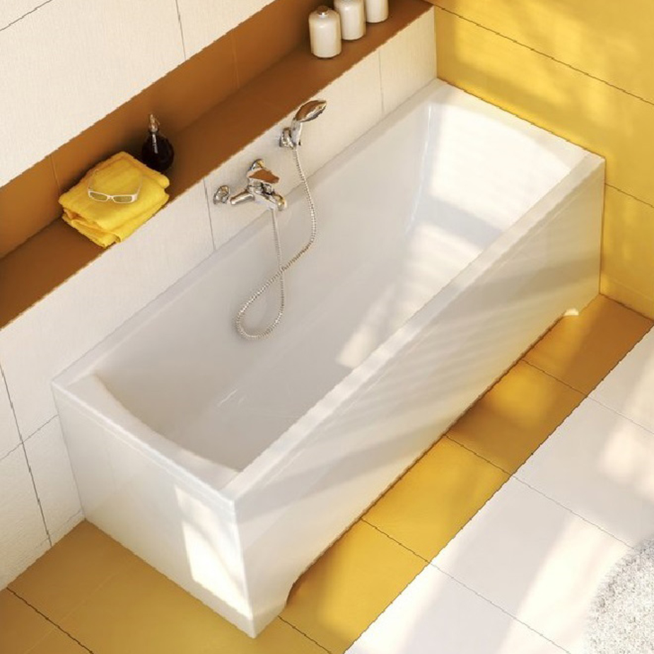 Ванна акриловая RAVAK Classic C531000000 160x70х44 см без ножек ...