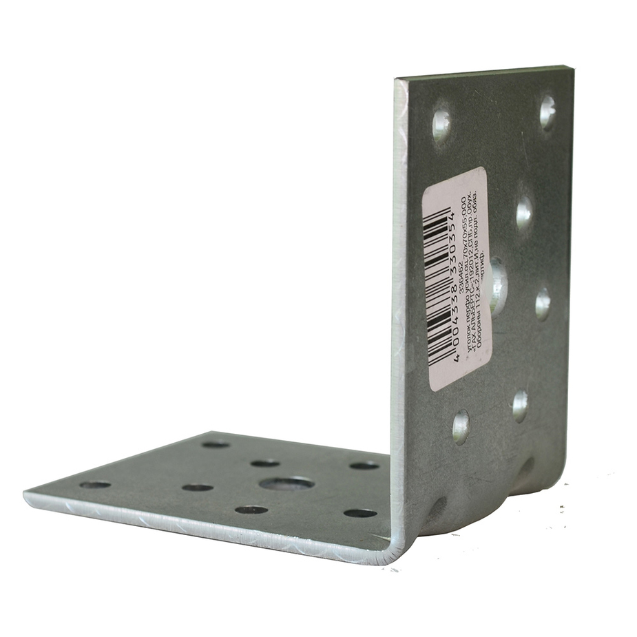 Уголок крепежный усиленный оцинкованный 70х70х55х2.5 мм GAH ALBERTS ...