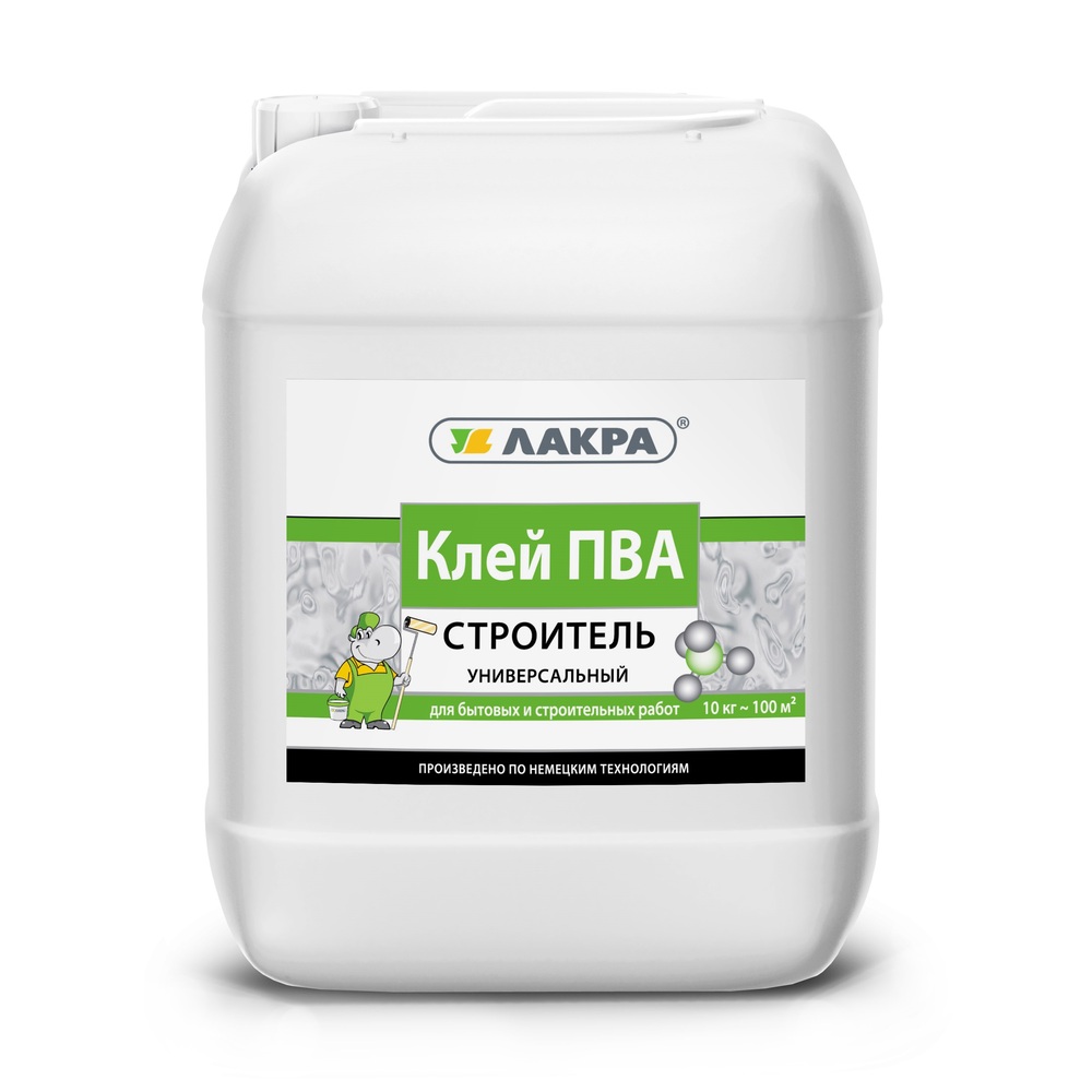 Клей ПВА Лакра Строитель универсальный 10 кг — купить в Санкт ...