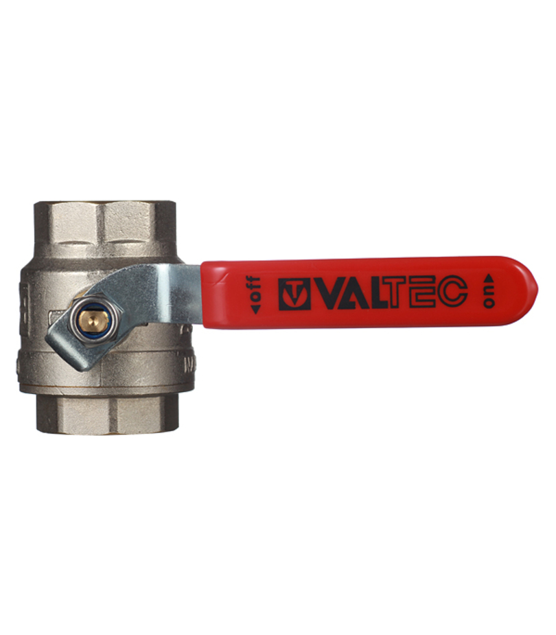 Кран шаровой латунный VALTEC Base (VT.214.N.08) 1 1/2 ВР(г) х 1 1/2 ВР ...