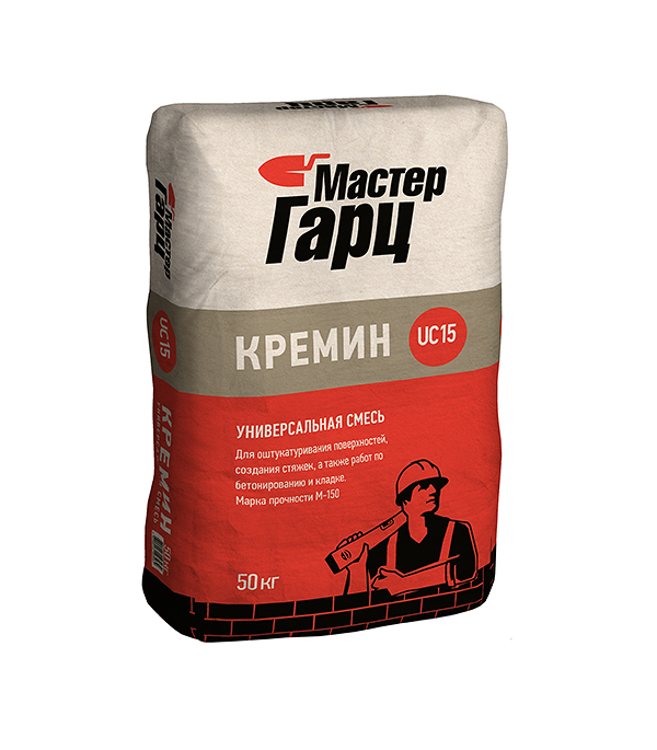 Смесь универсальная Мастер Гарц ЦПС-150 Кремин UC15 50 кг — купить в ...