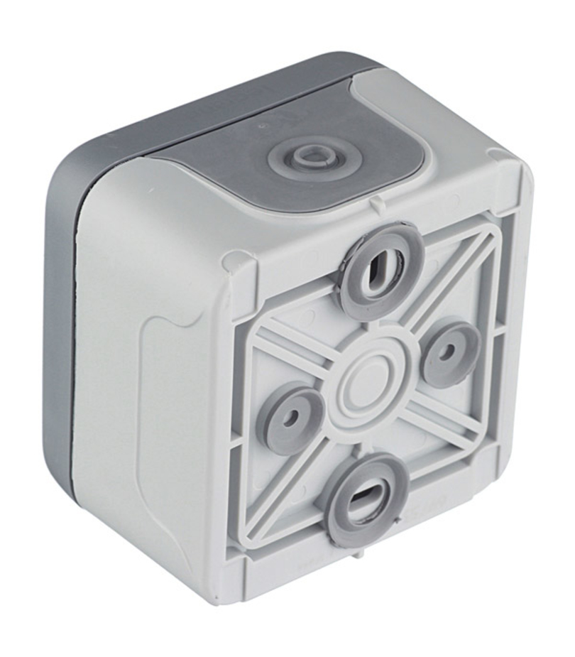 Розетка Legrand Plexo 69733 открытая установка серая с заземлением IP55 ...