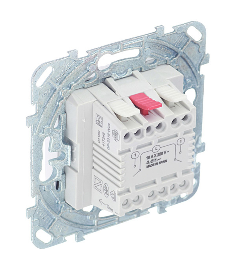 Выключатель Schneider Electric Unica MGU5.211.18ZD двухклавишный ...
